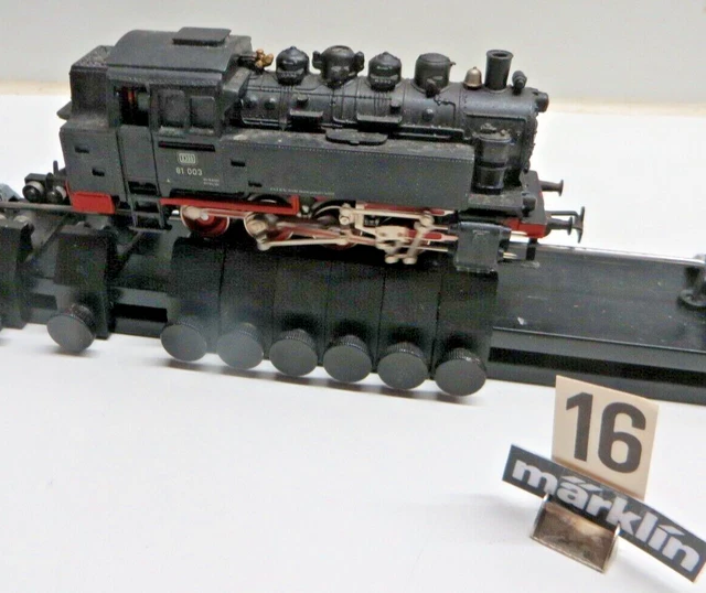 MÄRKLIN H0 3031 Steam Locomotive Br 81 003 DB Sides Illuminated Tested ...