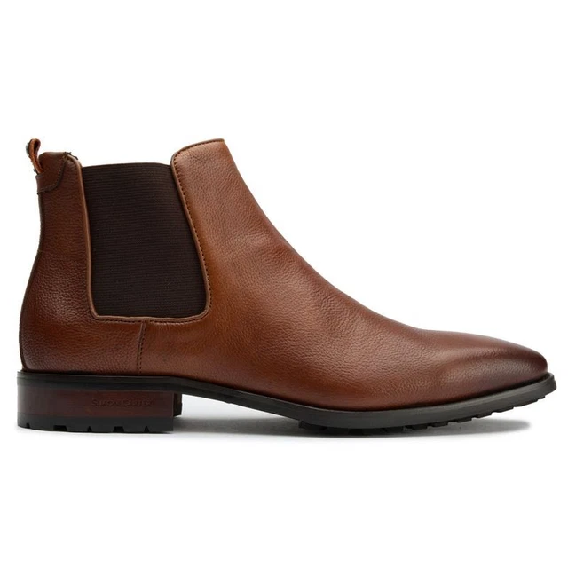 SIMON CARTER MENS Clover 3 Chelsea Chelsea Boots Tan £85.00 - PicClick UK