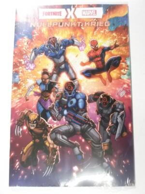 FORTNITE X MARVEL Zero-War 1 Variant A + Bonus Code Spider-Man Zero ...