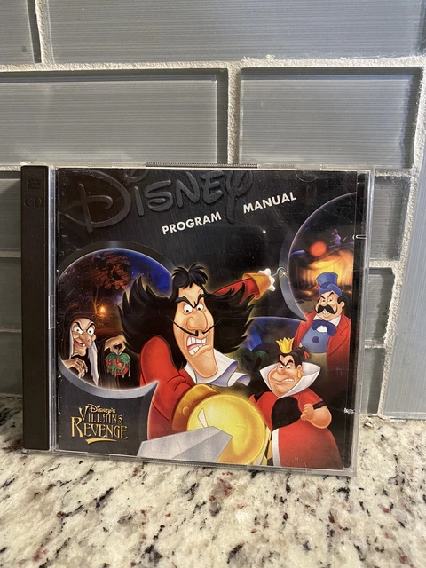 Disney Villains Revenge Windows Mac Pc Cd Rom Complete Storybook Games