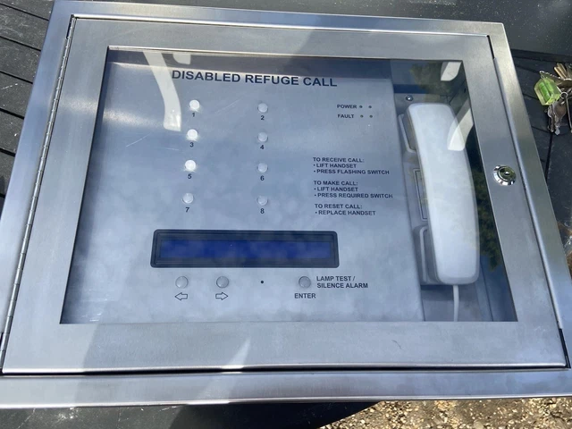 CSL CAMEO DISABLED Refuge Alarm Panel And 5 Alarms Call Points ...