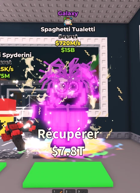 STEAL A BRAINROT spaghetti tualetti brainrot EUR 100,00 - PicClick FR