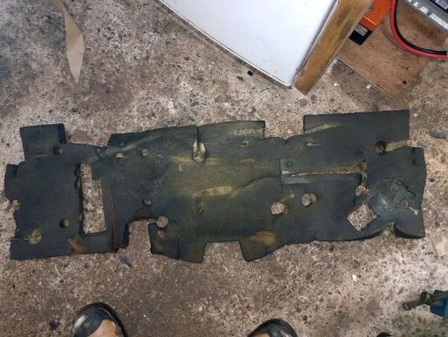CLASSIC AUSTIN ROVER Mini Under Bonnet Upper Bulkhead Soundproof Pad £ ...