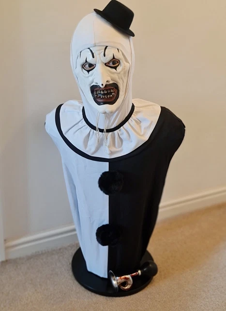 1:1 ART THE Clown/ Terrifier Bust - Full Torso - Overhauled TOTS Mask ...