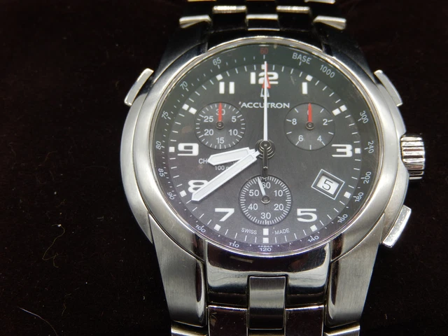 OROLOGIO ACCUTRON BULOVA C852430 Apollo 11 Modulo Lunare Modulo Pilota ...