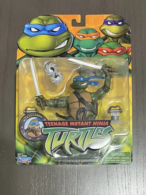 2023 PLAYMATES TEENAGE Mutant Ninja Turtles 2003 TMNT Retro Leonardo 5 ...
