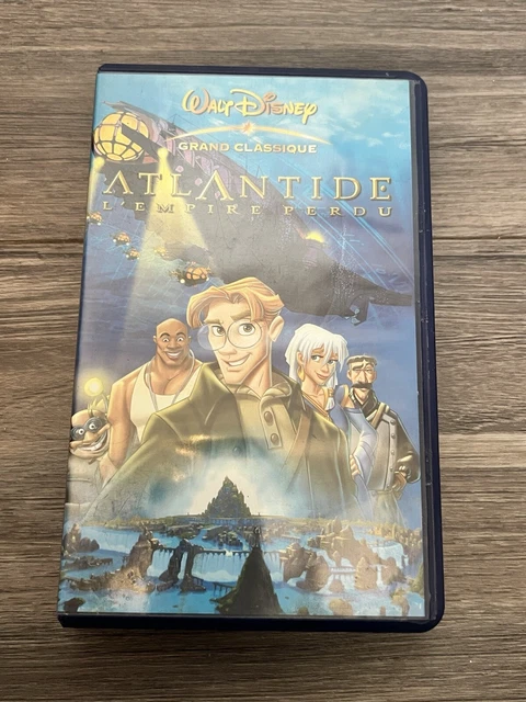 CASSETTE VIDÉO ATLANTIDE, l'empire perdu VHS walt Disney EUR 7,00 ...