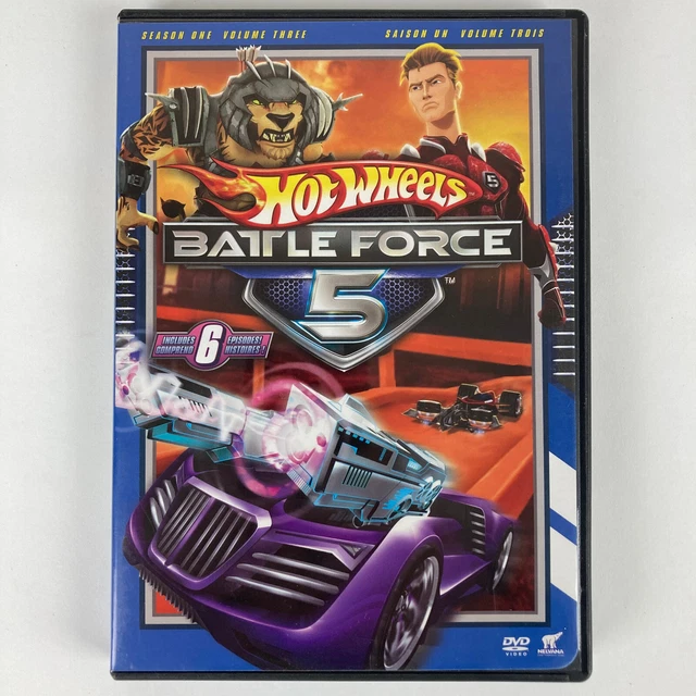 HOT WHEELS: BATTLE FORCE 5 - Season One: Volume 3 (DVD, bilingual) $29. ...
