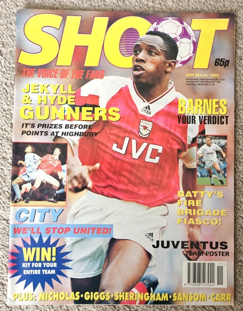 VINTAGE SHOOT! FOOTBALL Magazine - 20Th March 1993 - Jekyll & Hyde ...