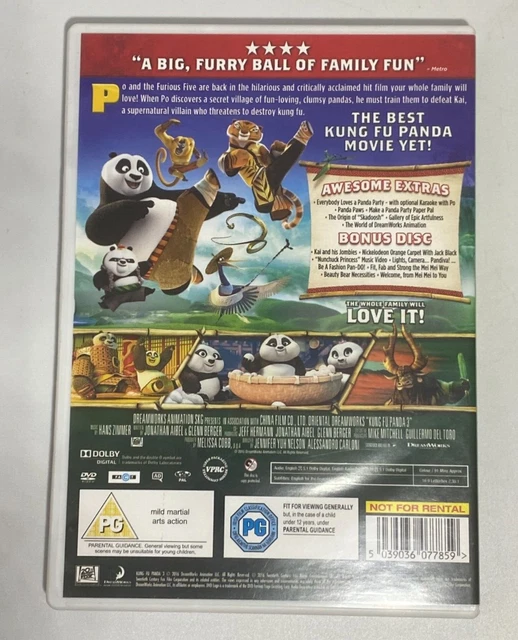 KUNG FU PANDA 3 Awesome Edition DVD & Exclusive Bonus Disc PG #RAG ...