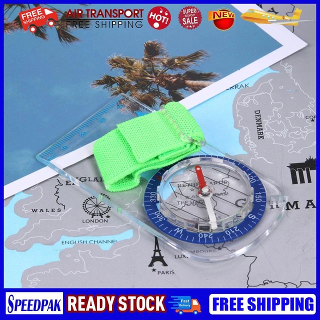 PROFESSIONAL THUMB COMPASS Map Scale for Elite Competition Orienteering ...