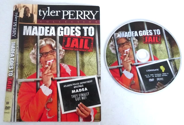 TYLER PERRY'S MADEA Goes to Jail (DVD, 2009) REGION.1 NO CASE £10.00 ...