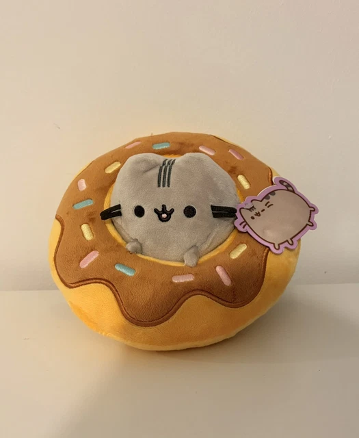 NEW PUSHEEN CAT chocolate donut 9 inch plush toy £10.80 - PicClick UK