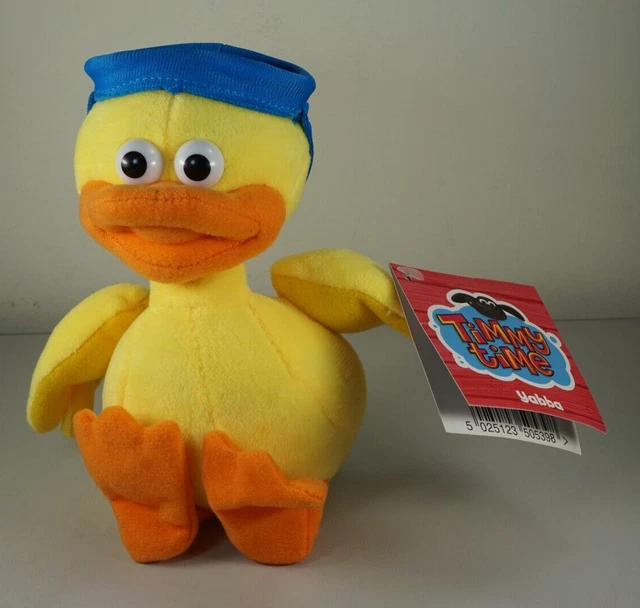 TIMMY TIME SHAUN the Sheep 6" YABBA Yellow Duck Soft Plush Toy Aardman ...