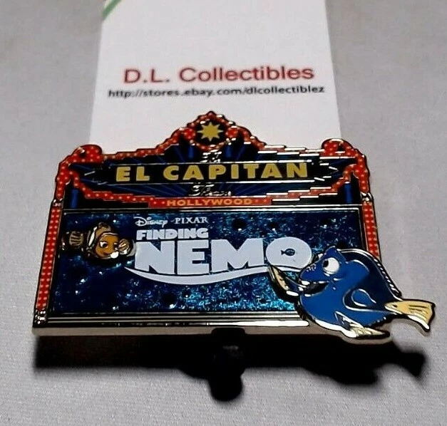 DISNEY DSSH DSF Finding Nemo Marlin Dory El Capitan Marquee Pin LE 500 ...