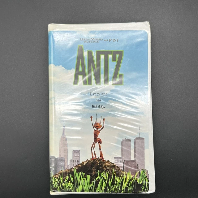 DREAMWORKS ANTZ VHS Video Tape Movie Rated PG Animation Comedy Children ...