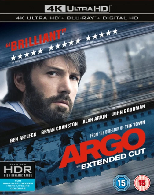 ARGO (4K UHD Blu-ray) Alan Arkin Michael Cassidy Victor Garber John ...