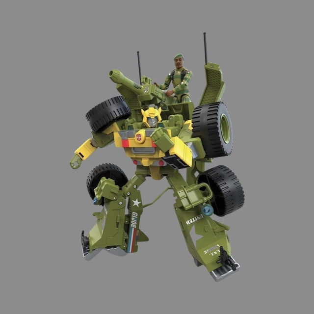 TRANSFORMERS GENERATIONS COLLABORATIVE : G.I. Joe Mash-Up Bumblebee A.W ...