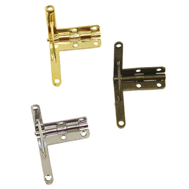BOX HINGE CIGAR for Case Furniture Hardware 90° Folding Support Hinge ...