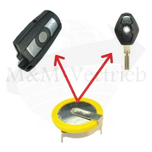 BMW SCHLÜSSEL AKKU LIR2025 Batterie E60 E81 E91 X5 Z4 E39 E46 E90 VL2020 **TOP** EUR 4,99 ...