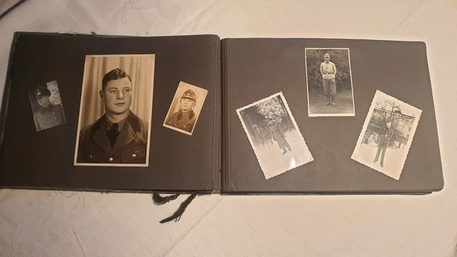 FOTO ALB REICHSARBEITSDIENST Arbeitsmann RAD Militär Soldat Porträt ...