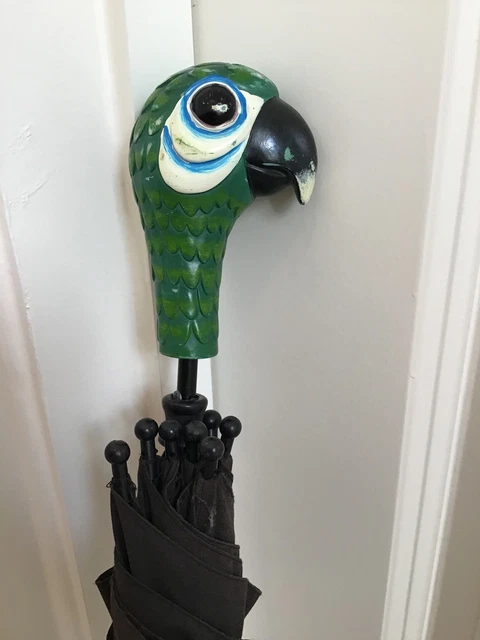 OFFICIAL DISNEY MARY Poppins Musical Show Parrot Head Umbrella Brolly ...