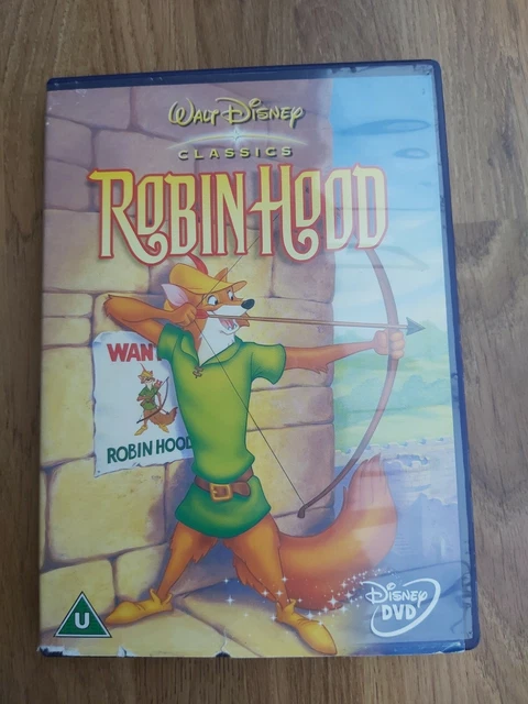WALT DISNEY CLASSICS: Robin Hood (DVD, 2002, animated) £2.99 - PicClick UK