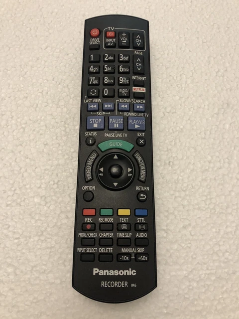 PANASONIC IR6 REMOTE Control For HDD Recorder Original EUR 20,00 ...