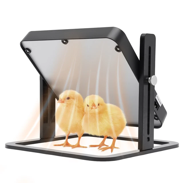 13W CHICK BROODER Heating Plate Chicken Coop Heater Poultry Brooder ...