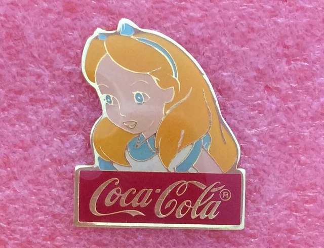 T28 PINS DISNEY COCA COLA Coke ALICE in Wonderland 15Th Anniversary ...