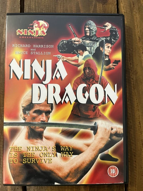 NINJA DRAGON (DVD, 2000) Richard Harrison, Bruce Stallion, Godfrey Ho ...