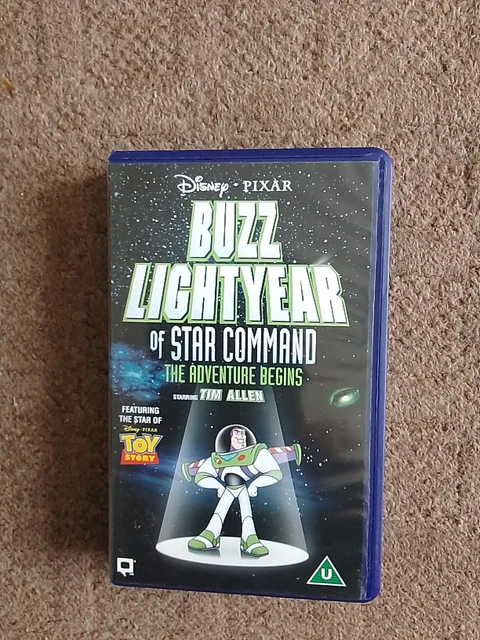 BUZZ LIGHTYEAR OF Star Command Vhs Video, Excellent Freepost £8.49 ...