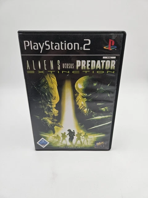 ALIENS VERSUS PREDATOR Extinction Sony PlayStation 2 PS2 JVA Jail Seal ...