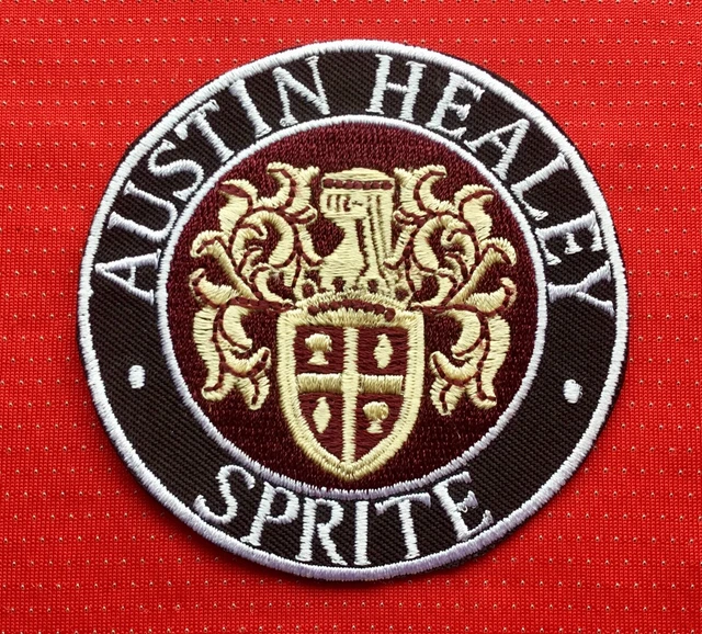 AUSTIN HEALEY 3000 Sprite Classic British Sports Car Badge Iron Sew On ...