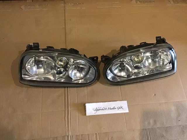VW GOLF 3 III original Hella verre transparent Doka double chambre ...