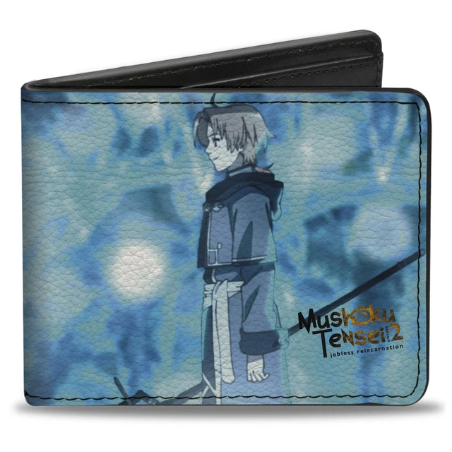 BUCKLE-DOWN MUSHOKU TENSEI Jobless Reincarnation Wallet, Bifold ...