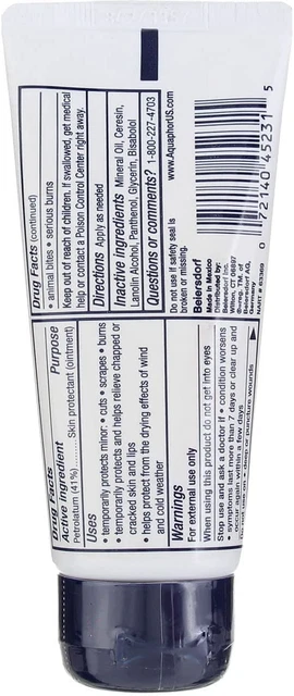 EUCERIN AQUAPHOR HEALING Skin Ointment Advanced Therapy, 1.75 Oz $35.99 ...