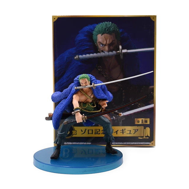9.6& ONE PIECE PVC Action Figure Toys Roronoa Zoro Collection Doll ...