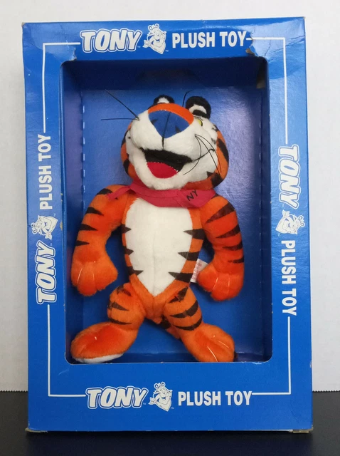 VINTAGE KELLOGGS CEREAL TONY THE TIGER Stuffed Animal 1997 Plush Toy ...