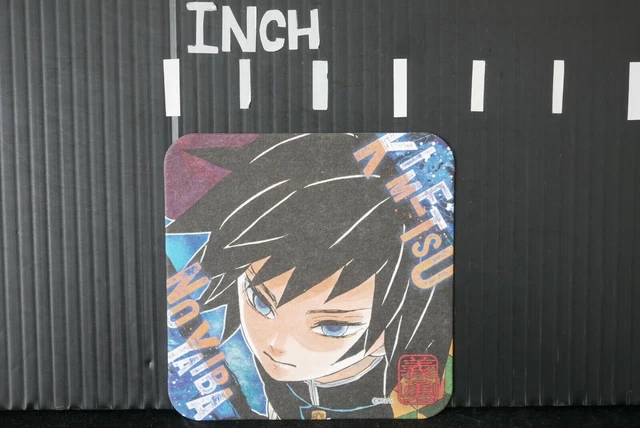DEMON SLAYER : Kimetsu no Yaiba « Giyu Tomioka » Paper Art Coaster (2 ...