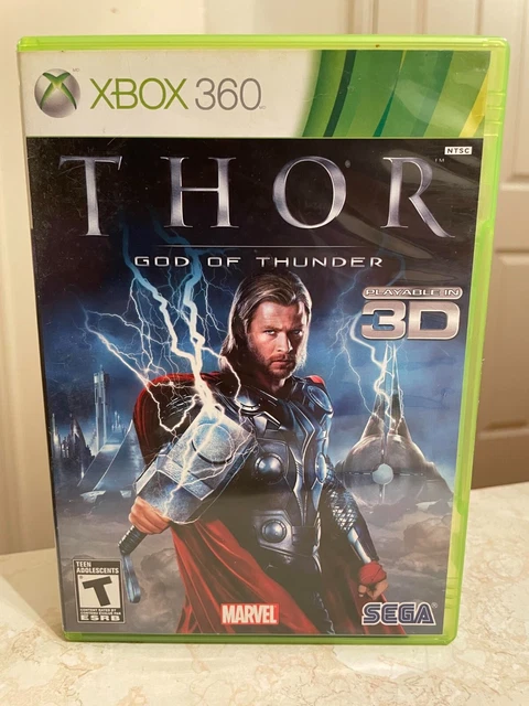 THOR: GOD OF Thunder (Microsoft Xbox 360, 2011) CIB Complete TESTED $9. ...