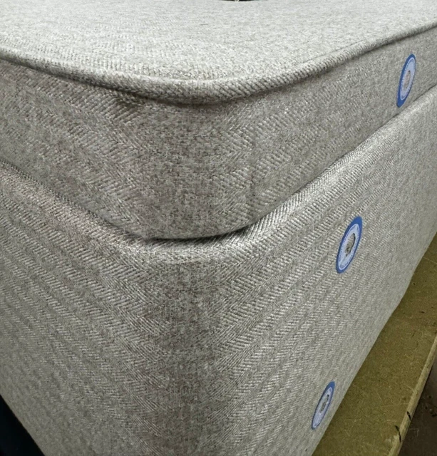 HYPNOS OTTOMAN LIFT UP SUPER STORAGE 150X200 5FT KING IN TWEED STONE RRP £2740 £650.00 - PicClick UK
