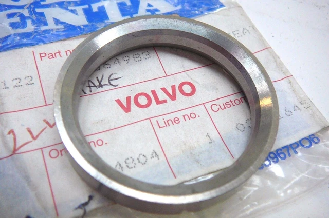 VOLVO PENTA CYLINDER HEAD VALVE SEAT ( INTAKE ) PART No 864983 £34.99 ...