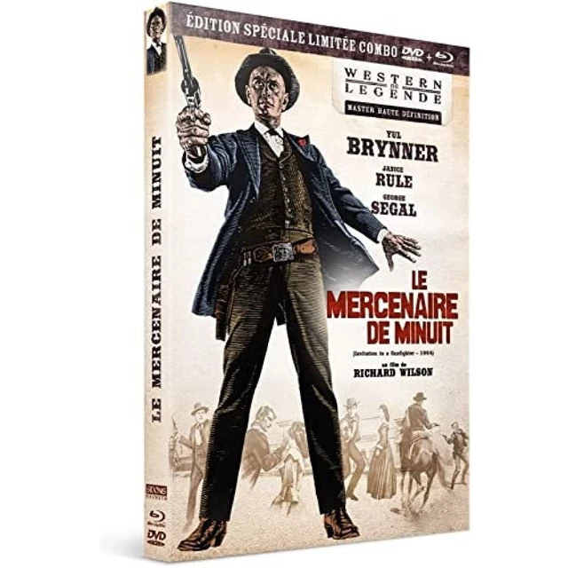 LE MERCENAIRE DE minuit (Blu-ray) Yul Brynner Janice Rule Richard ...