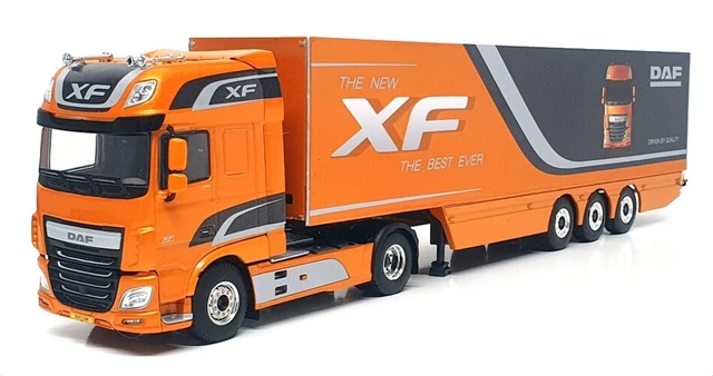 WSI MODELS 1/50 Scale 02-1391 - DAF XF Truck & Box Trailer (DAF ...