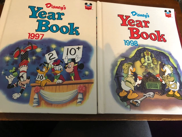 DISNEY’S YEAR BOOK 1997 and 1998 £9.50 - PicClick UK