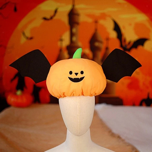 HALLOWEEN BAT PUMPKIN Hat Fancy Dress Headdress for Party Carnival ...
