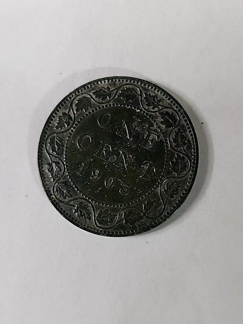 1903 CANADA ONE 1 Cent Edward Vii Large Penny Coin $500.00 - PicClick CA