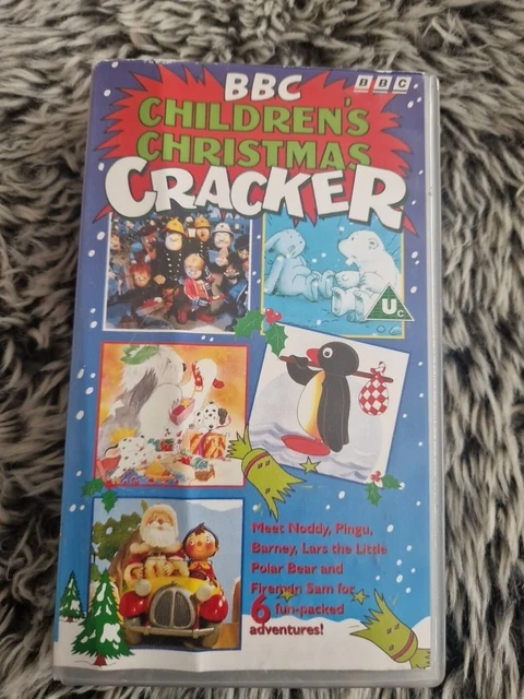 BBC CHILDREN'S CHRISTMAS Cracker VHS Fireman Sam Noddy Kids Video ...