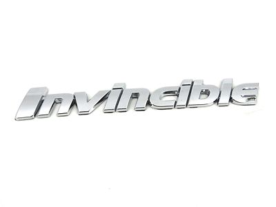 GENUINE NEW TOYOTA INVINCIBLE DOOR or REAR BADGE Emblem For Hilux Pick ...